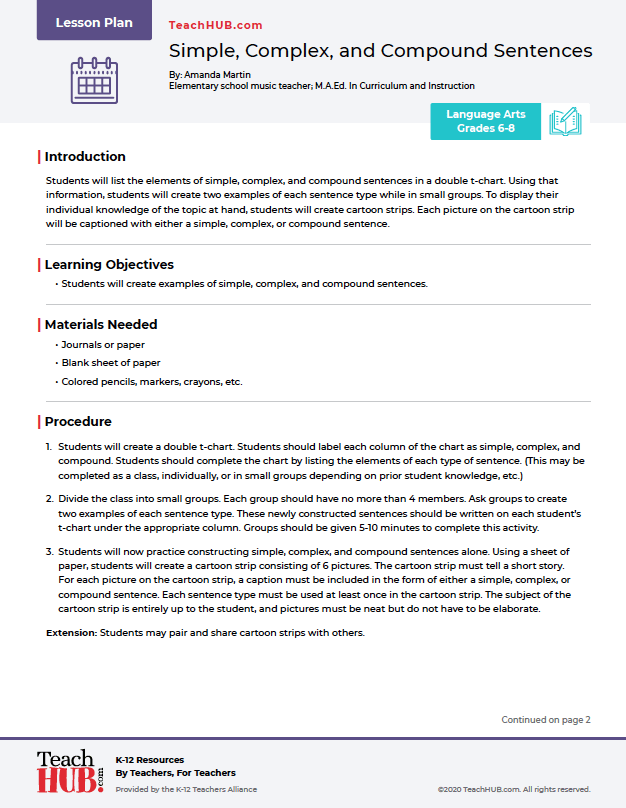 Simple Complex And Compound Sentences TeachHUB simple-complex-and-compound-sentences-teachhub