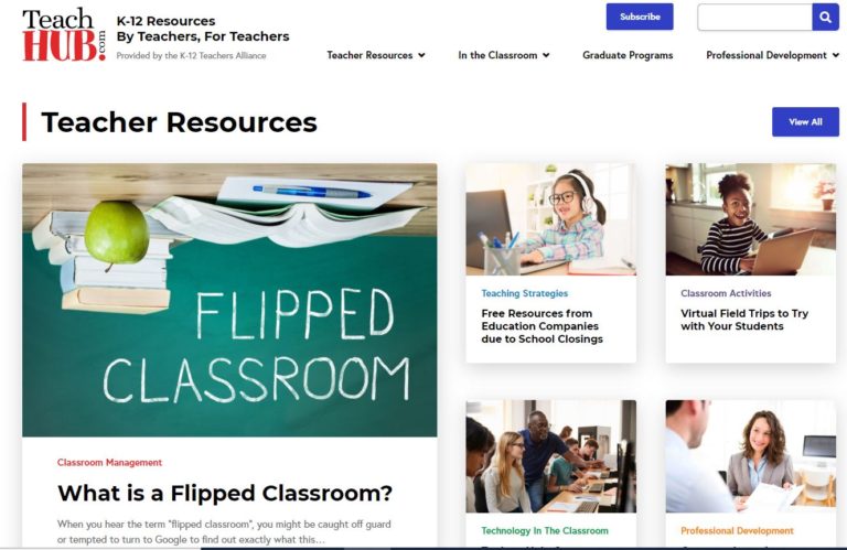 TeachHUB Launches New Educational Website Redesign - TeachHUB