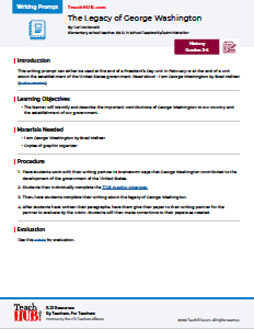 The Legacy of George Washington - TeachHUB