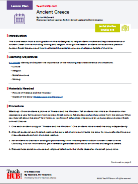 Ancient Greece - TeachHUB