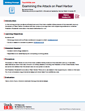 Examining the Attack on Pearl Harbor - TeachHUB