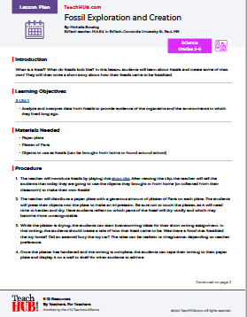 Fossil Exploration and Creation - TeachHUB