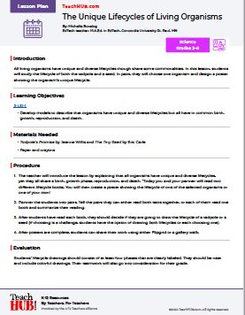 The Unique Lifecycles of Living Organisms - TeachHUB