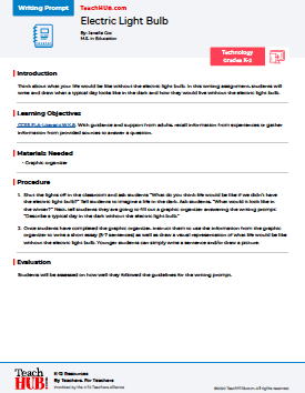 Electric Light Bulb - TeachHUB