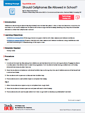 Should Phones Be Allowed In School Argumentative Essay | Sitedoct.org