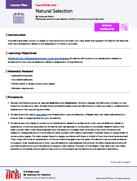 Natural Selection - TeachHUB